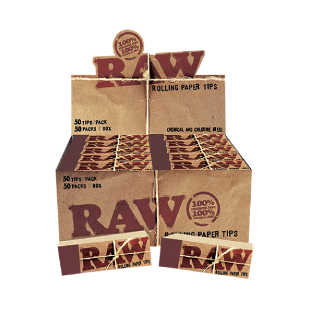 Raw Tips 50 Leaves 50/Box – El Grow de Buda